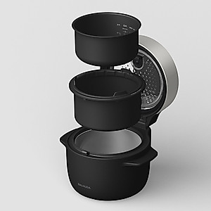 BALMUDA 3Go (450 g) electric cooker "The Gohan" K03A-BK（Black）
