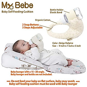 Baby Self Feeding Cushion, Baby Self Feeding Pillow, Breast Feeding Pillow, Baby Feeding Bottle Holder