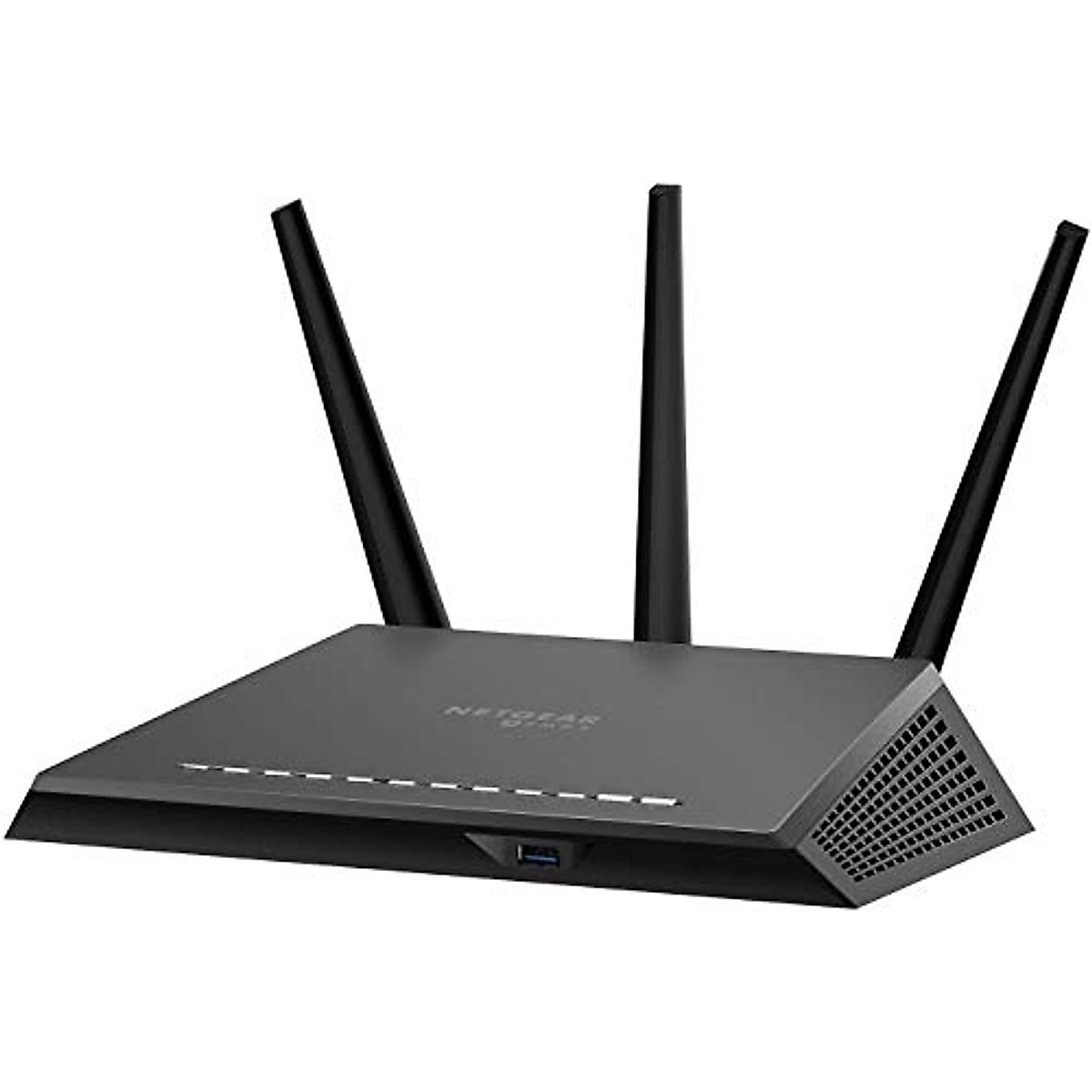 NETGEAR Nighthawk Smart WiFi Router (RS400) - AC2300 Wireless Speed (up to 2300 Mbps) | Up to 2000 sq ft Coverage & 35 Devices | 4 x 1G Ethernet and 2 USB Ports | Includes 3 Years of Armor Security