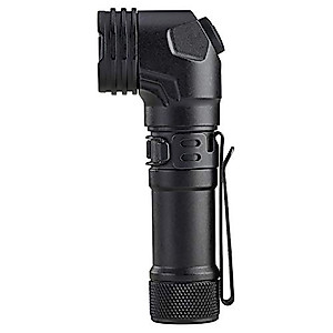 Streamlight 88087 ProTac 90 300-Lumen Multi-Fuel Right Angle Tactical Flashlight with one CR123A Lithium & one AA Alkaline Battery & Nylon Holster, Black, Clamshell Packaged