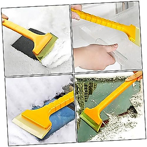 Vaguelly Auto Cleaning Supplies 10 Pcs Snow Brush Oxford Auto Snow Shovel Snow plow Janitorial Supplies Scraper ice Scraper Snow Brush abs Snow Removal Supplies Clean deicing Glass