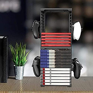 Game Disk Rack/Headset Hanger and Controller Organizer Stand Universal Multifunctional Storage Bracket
