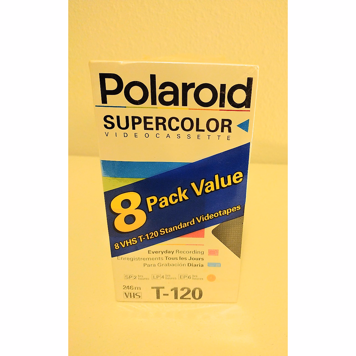 Polaroid Supercolor VHS 8 Pack