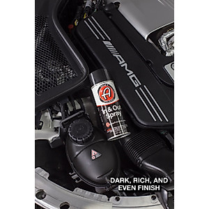 Adam's in and Out Spray, Car Wash Detail Spray, Non-foaming, Low Gloss Coating, Deep Shine for Plastic and Trim, Good for Hard to Reach Areas, Watermelon Scent (1 Pack)