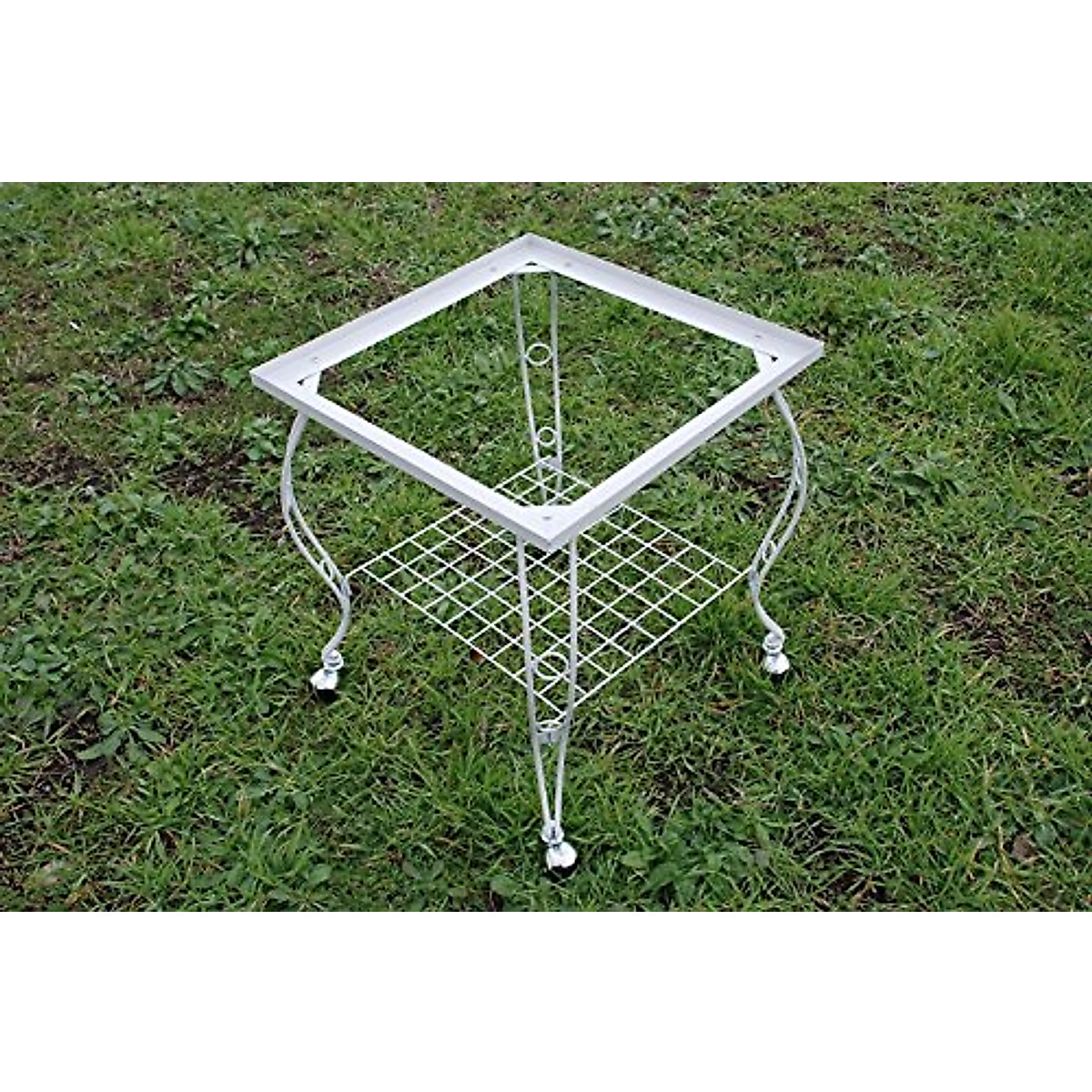 57" Rolling Standing Medium Dome Bird Cage Open Top Quaker Parrot Cockatiel Sun Parakeet Green-Cheek Conure Canary Lovebird Budgie Parrotlet Finch Cage with Detachable Stand