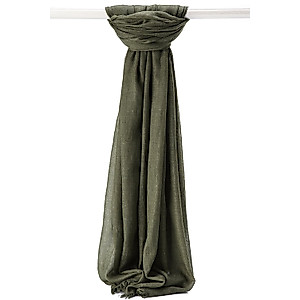 kolumb Premium Women Extreme Soft Scarf Wrap Shawl For Any Season, Super Size, Rich Color Choice