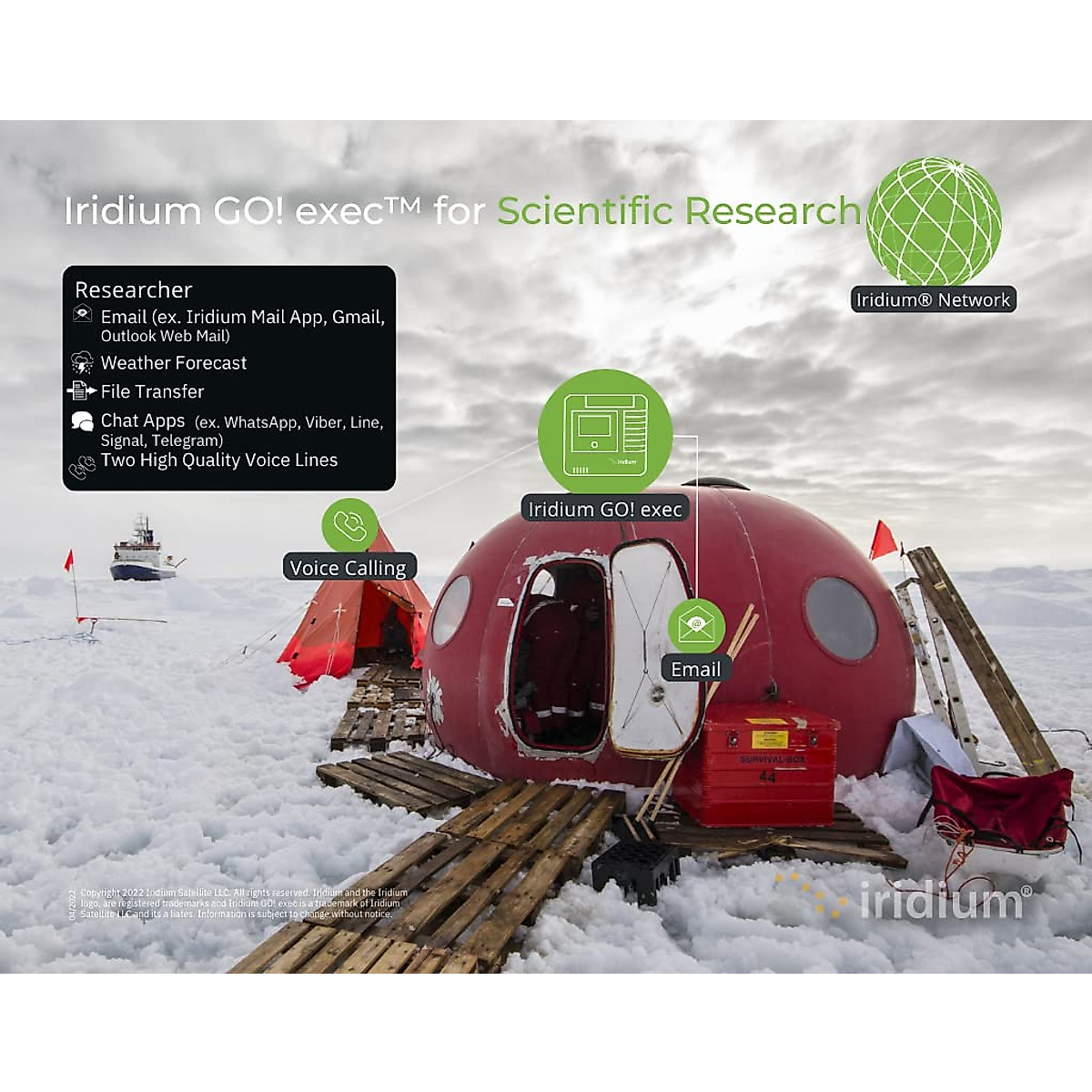 Iridium GO! Exec Satellite WiFi Hotspot