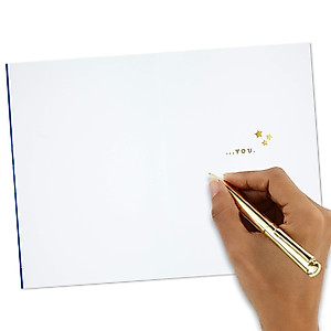 Hallmark Signature Love Card, Anniversary Card, Romantic Birthday Card, Sweetest Day Card (Wish on a Star)