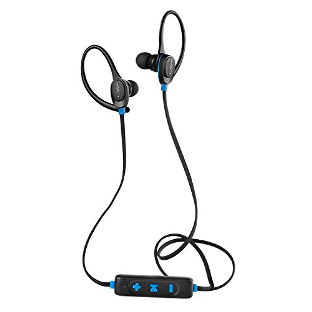 HMDX, Craze Sport Earbuds | Wireless, Sweatproof, Microphone | Black w/ Teal