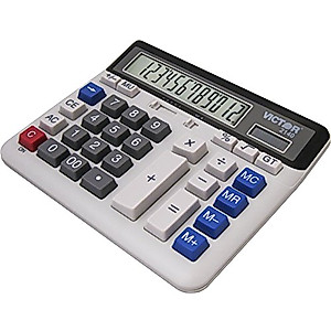 Victor 2140 Desktop Business Calculator, 12-Digit LCD