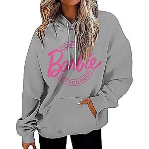 wkind olades Pink Come On Let's Go Party Hoodies Sweatpants Set for Women pumpkin halloween Shirt christmas Fashion Trendy Outfits Oversized Hooded Sweatshirts Pullover Fall Clothes