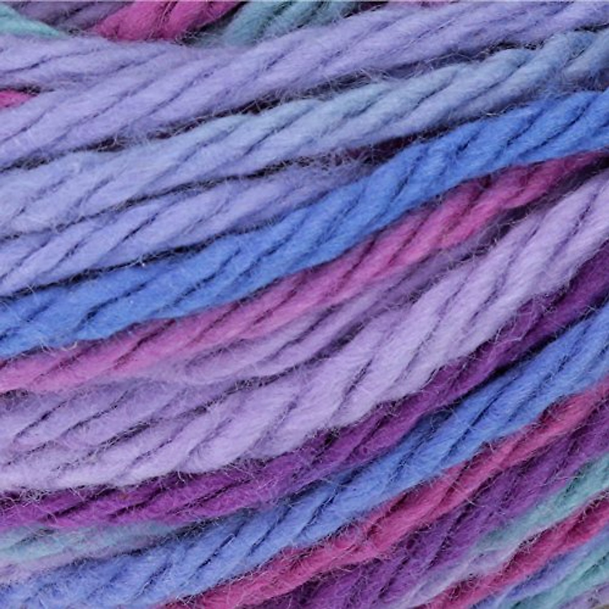 Lily Sugar &#039;N Cream The Original Ombre Yarn, 2oz, Gauge 4 Medium, 100% Cotton, Jewels - Machine Wash &amp; Dry