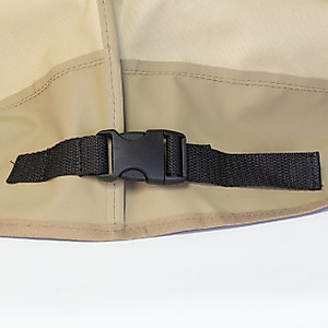 AnyWeather AWPC04 Patio Chaise Lounge Outdoor Cover, Beige