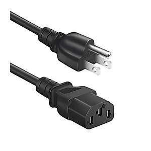 TV Power Cord Replacement for Vizio D/E/M Series LED Smart TV 3 Prong AC Cable 6 Feet