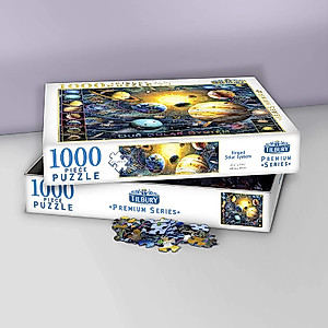 TILBURY Premium Jigsaw Puzzle - 1000 Piece Puzzle - A Brilliant Solar System Puzzle. The Perfect Jigsaw Puzzle For The Whole Family And Great Games For Adults