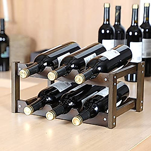 ZYZMH Wooden Wine Rack Cabinet Holder Shelf Free Standing Holders Barware Storage Wine Racks Home Kitchen Bar (Flavor : White-Dinosaur Doodle4, Size : E)