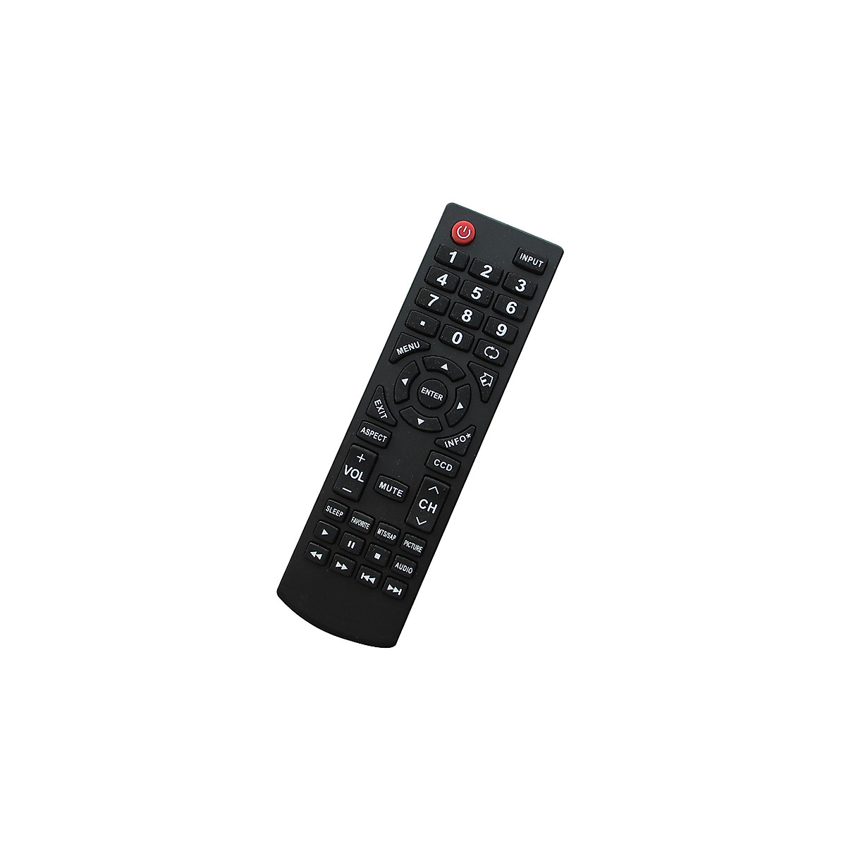 Universal Replacement Remote Control Fit for DYNEX DX-LDVD19-10A DX-42E250-A12 DX-L42-10A DX-46L260-A12 DX-46L261-A12 DX-15E220-A12 DX-L24-10A DX-32L152A11A DX-32L221A12 Plasma LCD LED HDTV TV