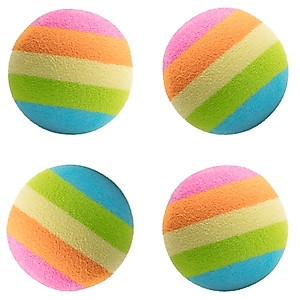 Hog Wild Unicorn Popper Toy and Sticky Target Set - Shoot Foam Balls Up to 20 Feet - 4 Rainbow Balls Included - Age 4+