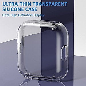 Valband 4 Packs Screen Protector Compatible with SyncUp Watch, Ultra Slim Soft Full Cover Case for SyncUp Kids Watch