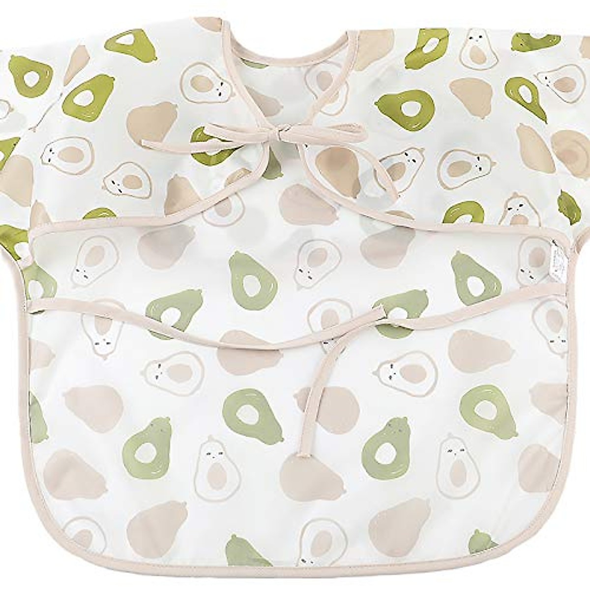 6-42 Months Toddler Baby Sleeved Bibs Waterproof Eating and Painting Smock. JNINTH