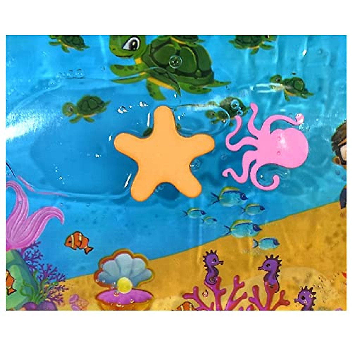 Baby/Toddler Play Mat, Inflatable Water Sensory Play Mat, Tummy Time