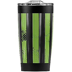 Logovision Beetlejuice Beetle Worm Stainless Steel Tumbler 20 oz Coffee Travel Mug/Cup, Vacuum Insulated & Double Wall with Leakproof Sliding Lid | Great for Hot Drinks and Cold Beverages