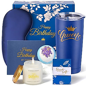 Rinboqe Happy Birthday Gifts for Women Birthday Gift Set for Women Spa Gift Set