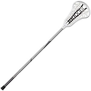 STX Lacrosse Crux 400 Complete Stick with Runway Pocket, White