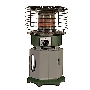 Dura Heat LP10-360 Single Tank Portable 360 Degree Indoor Outdoor Propane Heater, 10,000 BTU