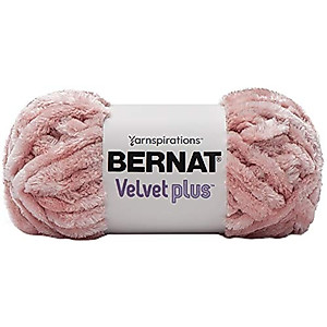 Bernat Pink DUST Yarn Velvet Plus