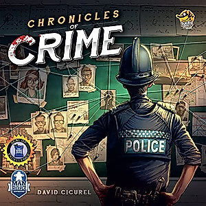 Chronicles of Crime Board Game | Murder Mystery Game | Criminal Investigation Game | Cooperative Game for Kids and Adults | Ages 12+ | 1-4 Players | Avg. Playtime 60-90 Mins | Made by Lucky Duck Games
