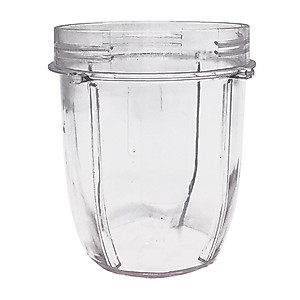Replacement Parts 12 oz. Cup For Auto-iQ Nutri Ninja BL2012/BL2013/BL450/BL456/BL480/BL480D/481/482/486/487/487A/488W/490/491/492/492W/640/642/642W/642Z/680A/682/NN100/NN100A/NN101/NN102 (1)