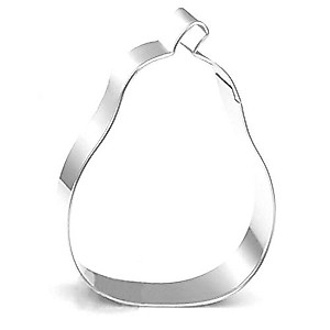 8 Pieces Fruit Sign - Pear, Apple, Strawberry, Cherry, Banana, Grape, Wine Bottle, Wine Glass Cookie Cutter Set - Stainless Steel