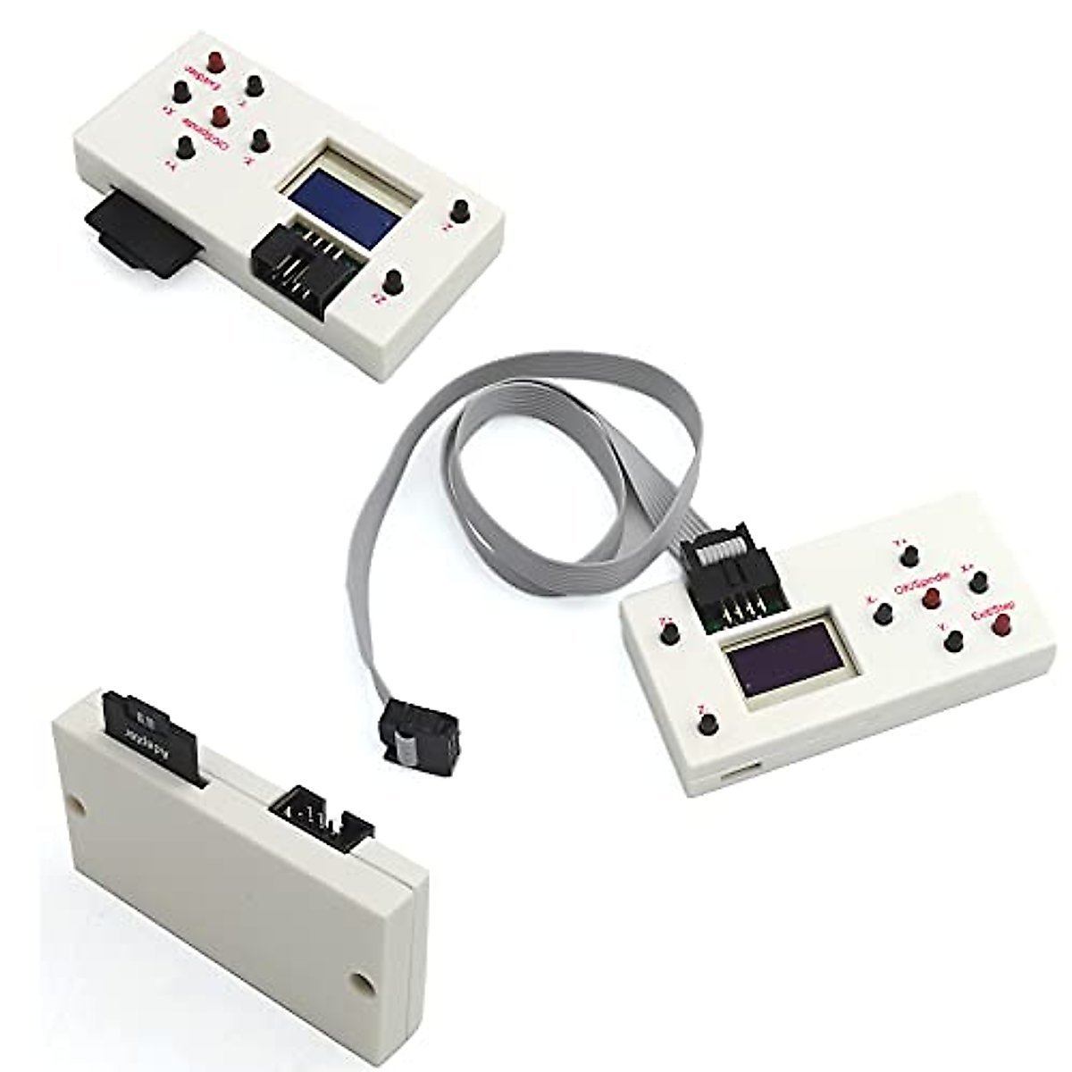 RATTMMOTOR CNC GRBL Offline Controller, 3 Axis GRBL DIY CNC Router Offline Control Button/Module LCD Screen for Mini CNC Carving Milling Engraver Machine
