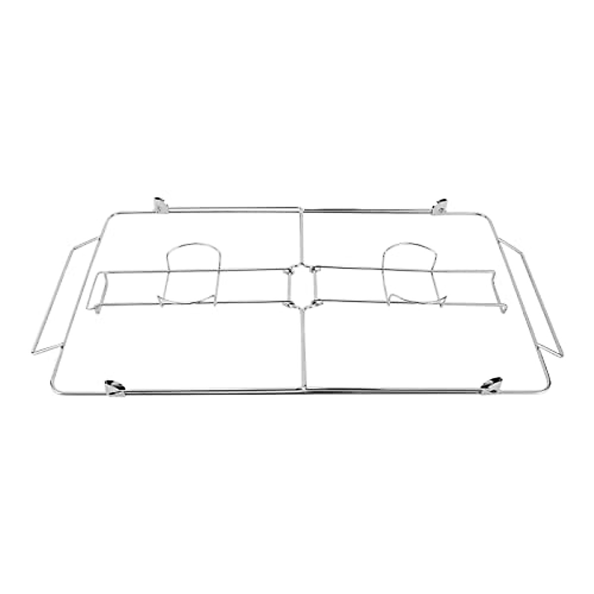 Chafing Wire Rack Buffet Stand - 24 Pack Full Size Racks for Dish Serving Trays Food Warmer Catering Supplies for Parties, Occasions, or Events