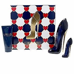 Good Girl Carolina Herrera Women 2.7oz EDP Spray, 0.24oz EDP Spray, 3.4oz Body Lotion 3 Pc Gift Set