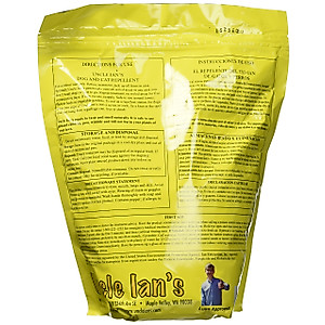 Uncle Ian's 100045830 Organic Dog and Cat Repellent 2.3lb, 2.3 lb, Brown/A
