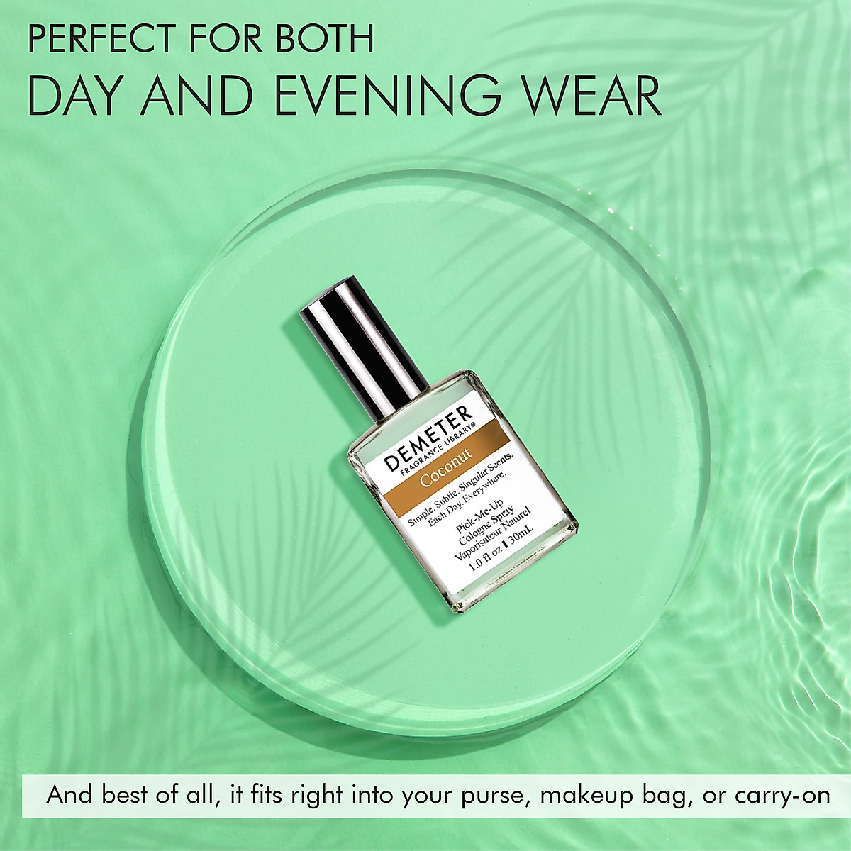 DEMETER Coconut, 1 Oz Cologne Spray, Perfume for Women And Men