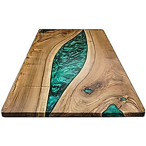 Epoxy Table, Live Edge Wooden Table, Epoxy Resin River Table, Natural Wood, Dining table, Natural Epoxy Table, Resin Table