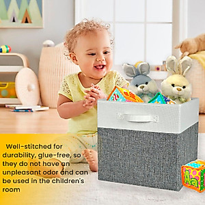 Clutter Mutter Open Storage Bins (White 13 inch)