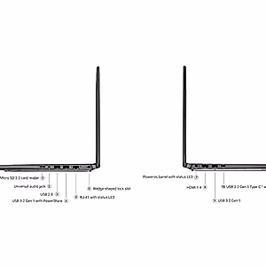 Dell Latitude 3410 Business Laptop, 14” FHD Display, Intel Quad-Core i5-10310U, 16GB RAM, 256GB PCIe SSD + 1TB HDD, HDMI, Webcam, WiFi, Bluetooth, Win 10 Pro, Grey (Renewed)