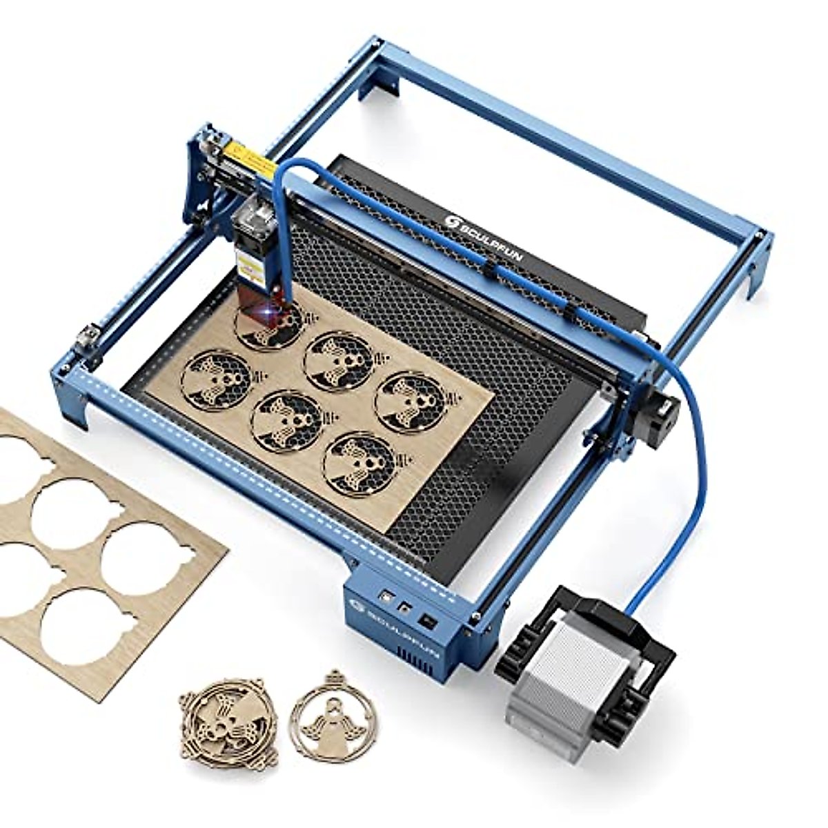 SCULPFUN S9/S10 Laser Engraver Limit Switch Kit, Turn on Homing and Positioning Function, Perfect Match S9/S10 Laser Engraving Machine, Direct Installation Without Additional Accessories
