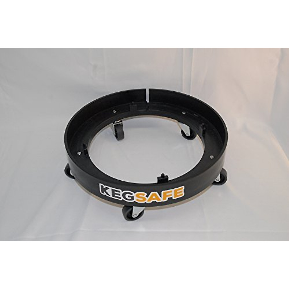 Beer Keg Dolly - Full Size Keg with Wheels - Extra Strong with high Side Rail for Added Safety!