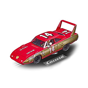 Carrera 27640 Plymouth Superbird No. 14 1:32 Scale Analog Slot Car Racing Vehicle Evolution Slot Car Race Tracks