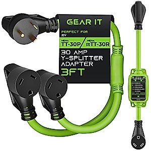 30A Y Splitter and 30A Surge Protector