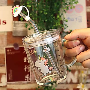 Silicone Straw Tips Cover 4Pcs Rainbow Drinking Straw Caps Reusable Straw Tips Lids for Straws Anti-dust Airtight Seal Splash Proof Straws Tips Cover