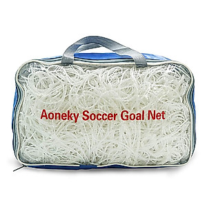 Aoneky Soccer Goal Net - 24 x 8 Ft - Full Size Football Goal Post Netting - NOT Include POSTS (24 x 8 Ft - 2 mm Cord)
