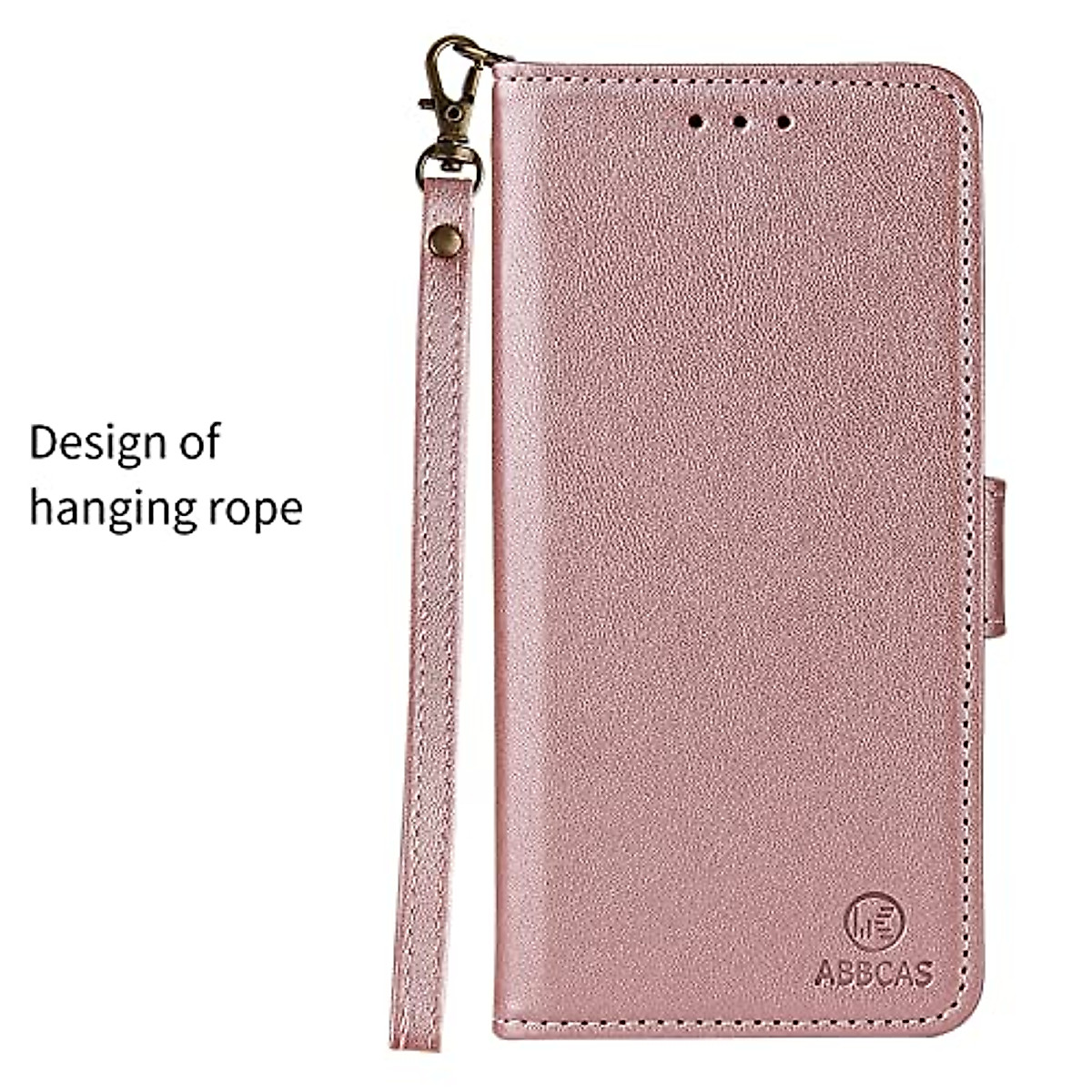 FEPULI iPhone 13 Wallet Flip Case, iPhone 13 Case 6.1 inch with [Shockproof TPU Interior Case] Credit Card Holder, PU Flip Folio Book Full Body Protection iPhone Case Wallet for iPhone 13 (Pink)