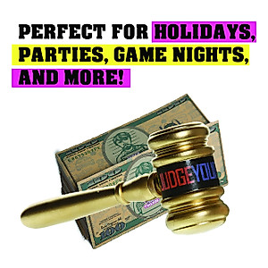 Watch Ya' Mouth Judge Your 'Friends' - Adult Party Game | 400 Explicit Phrases for Outrageous Games Perfect for Dorms and Neighborhood Gatherings (Amazon Exclusive)