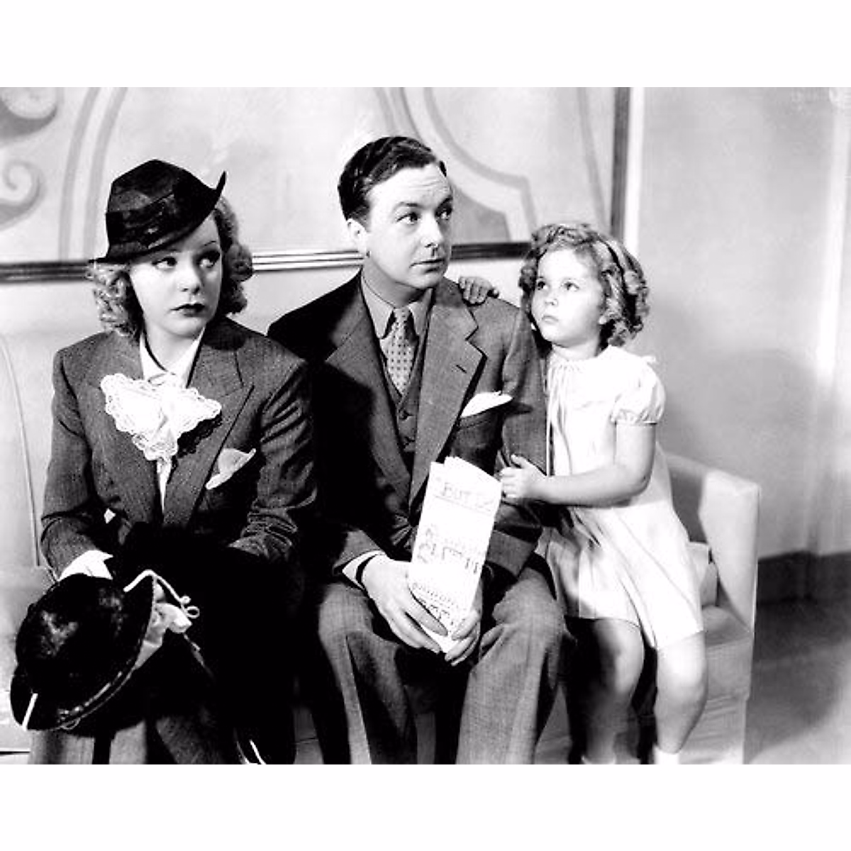 Posterazzi Poor Little Rich Girl Alice Faye Jack Haley Shirley Temple 1936 (C) 20Th Century Fox Tm & Copyright/Courtesy: Everett Collection Photo Poster Print, (28 x 22)